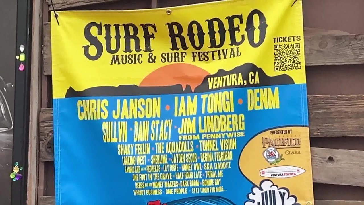 Surf Rodeo rides into Ventura on July 5-6 - YouTube
