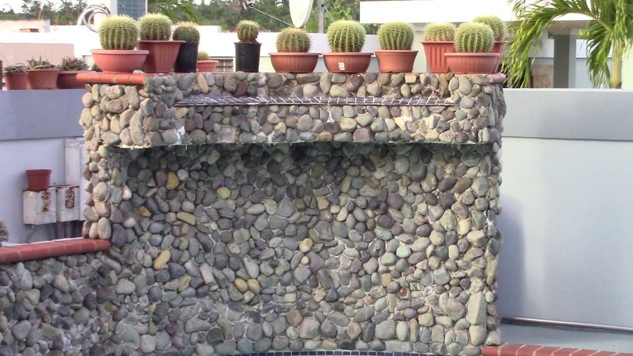 Exotic river rocks desert landscaping PART 8 - YouTube