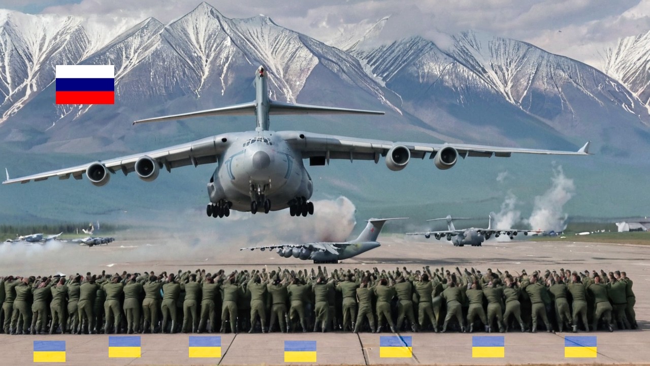 Ukrainian SOF bullied Russians at their own airport with "TOW-2" launcher - YouTube