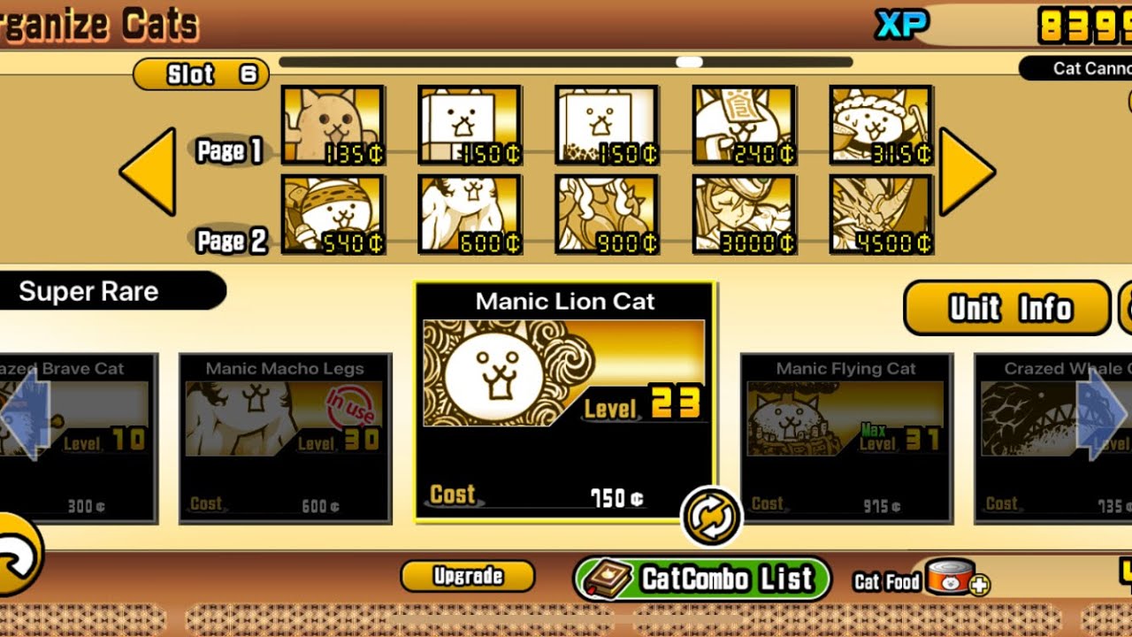 manic lion finally completed (the gachas are rare) - YouTube