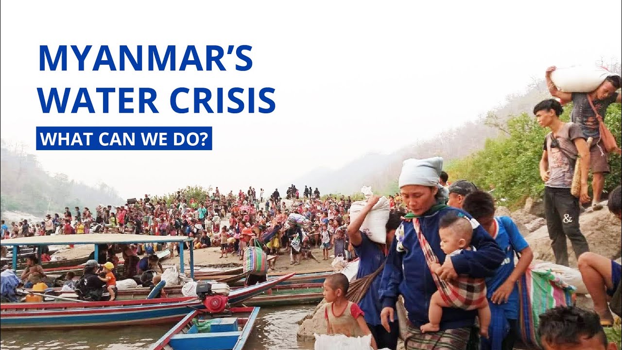 Myanmar is facing a water crisis - YouTube