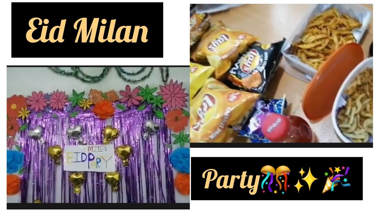 Eid Milan Party !!! - YouTube