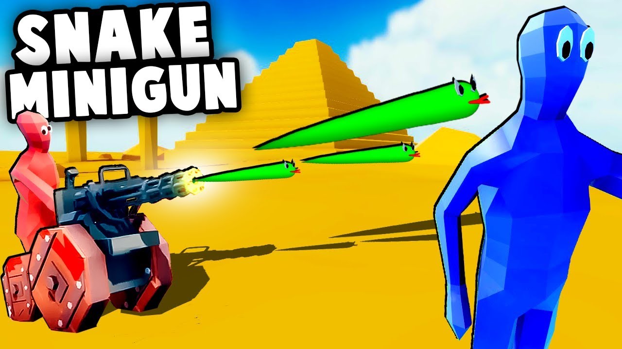 CRAZIEST New UNITS Yet! SNAKE MINIGUN and MORE In TABS! (Totally ...