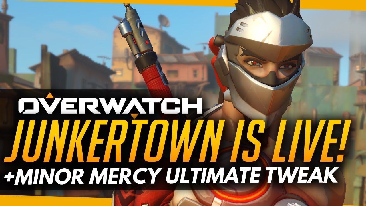 Overwatch | JUNKERTOWN - LIVE NOW ON PTR! + Minor Mercy Ult Tweak - YouTube
