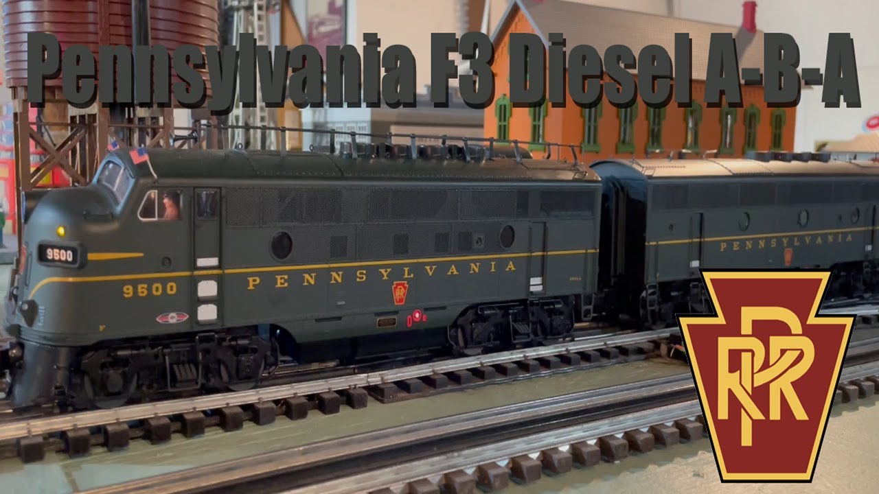 Pennsylvania F3 Diesel A-B-A - YouTube