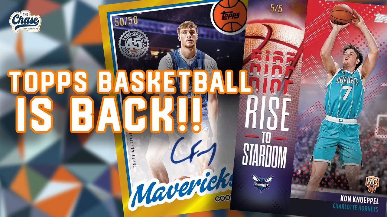 Topps Basketball is SO BACK!! 2025/26 First Look - YouTube