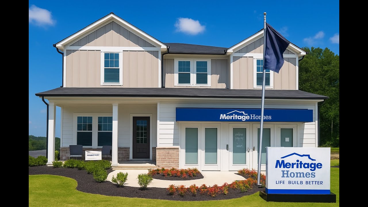 2400+ SQ FT built by Meritage Homes | Dakota Floor Plan | Ivey Township ...