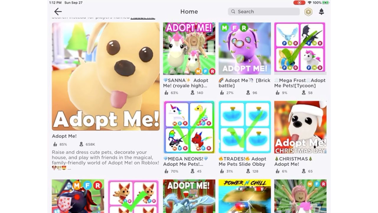 Checking fake adopt me. - YouTube