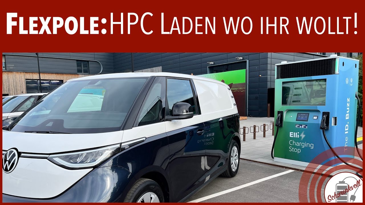 FlexPole by Elli - Die flexible HPC Ladesäule im Check - YouTube
