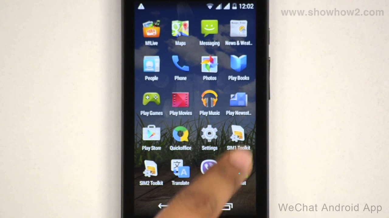 WeChat Android App - How To Send A Message To Your Contacts - YouTube