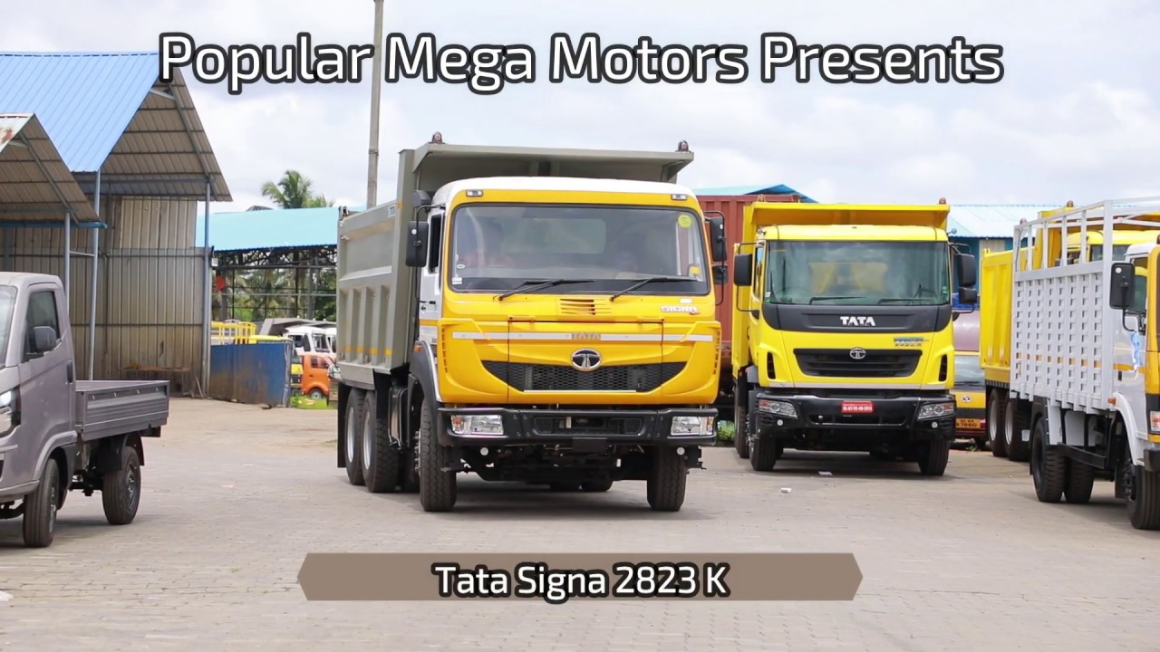 Popular Mega Motors | Tata Signa 2823 K [Tipper] - YouTube
