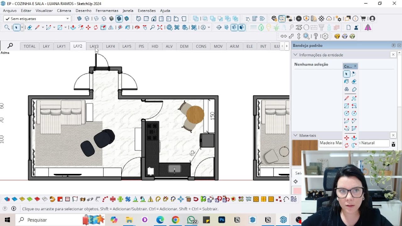 COMO FAZER UM ESTUDO DE LAYOUT - YouTube
