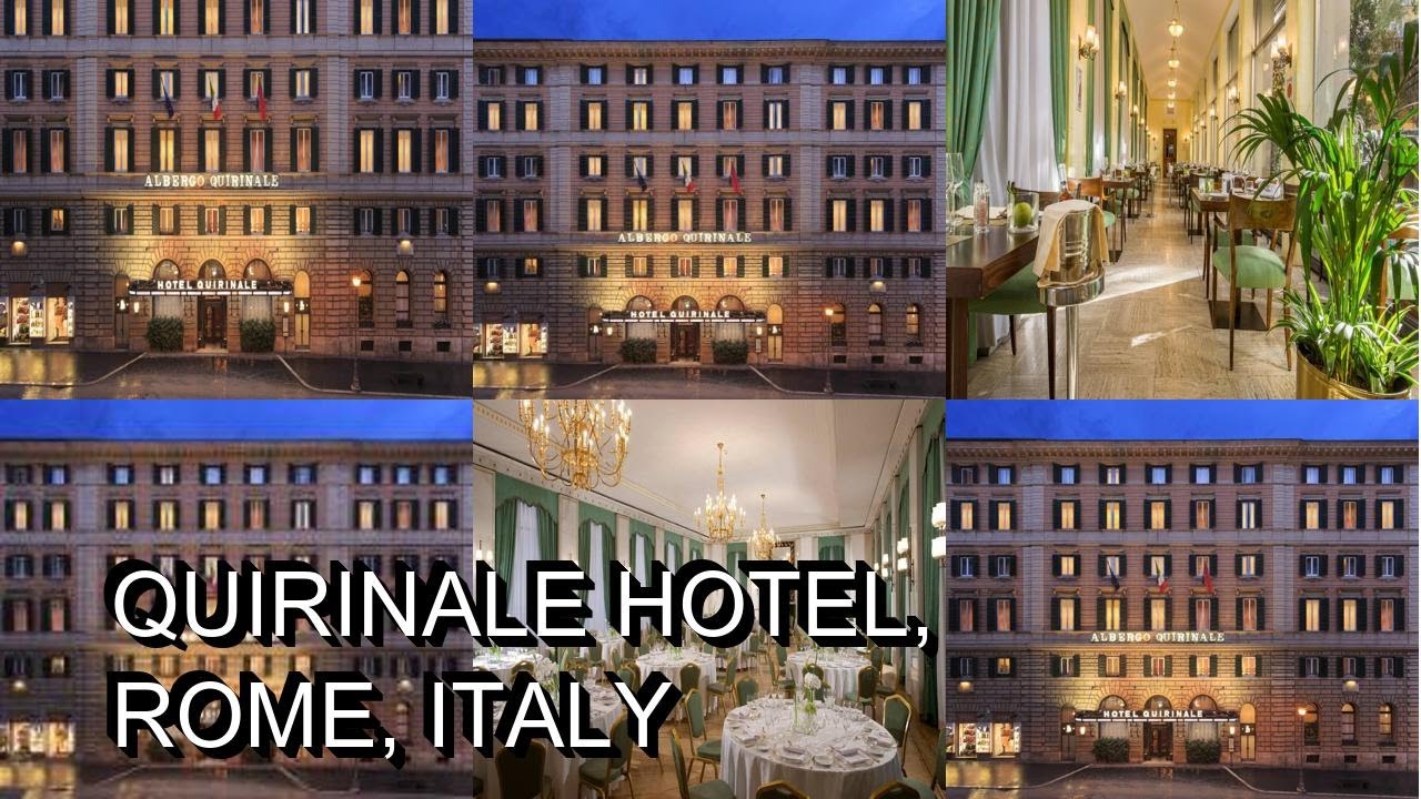 Quirinale Hotel, Rome, Italy - YouTube