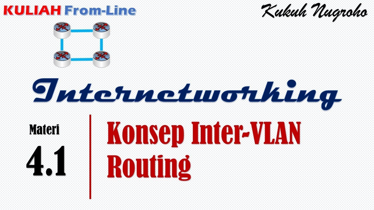 [Inet 4.1] - Konsep Inter-VLAN Routing - YouTube