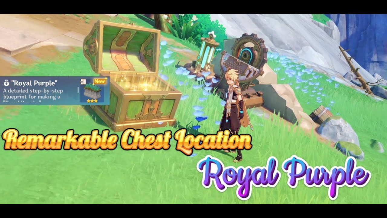 Royal Purple Blueprint Location - YouTube