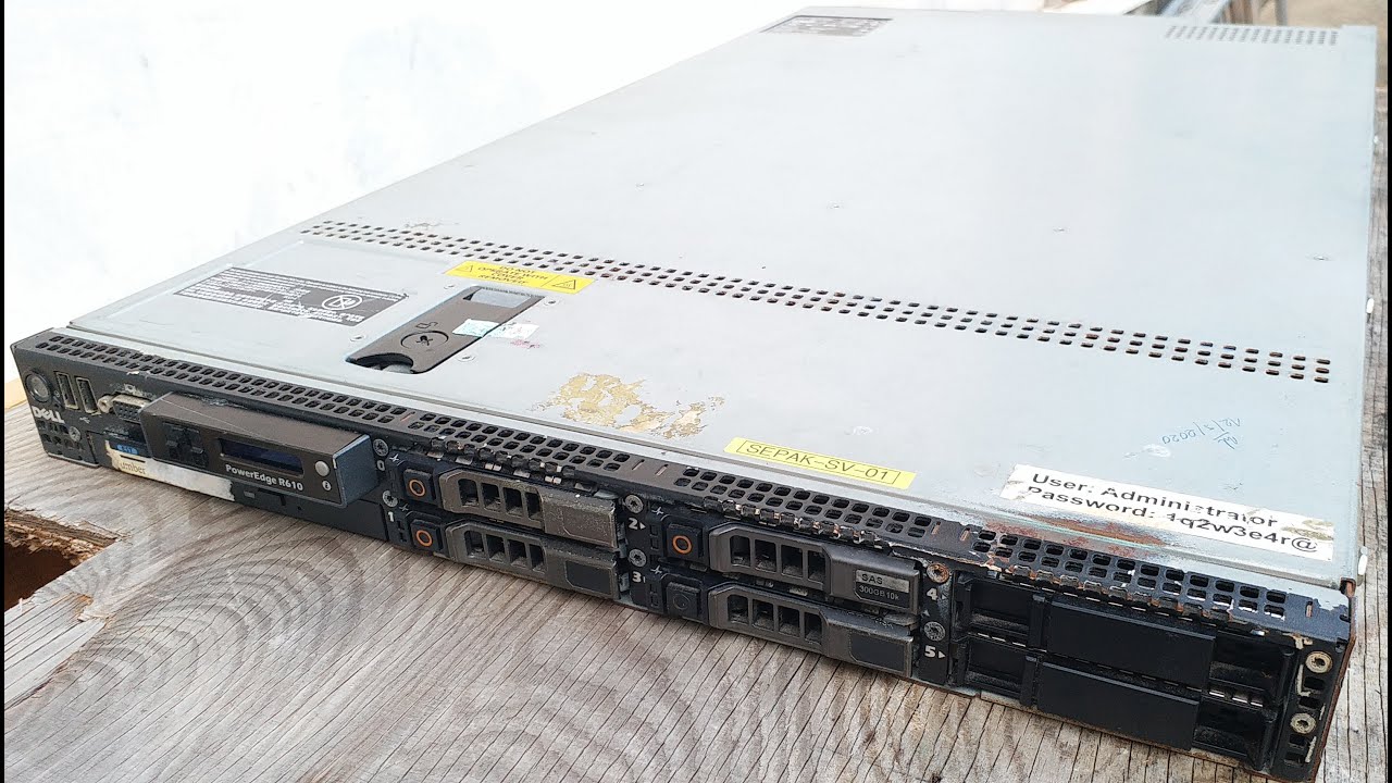 [STE] DELL POWEREDGE R610 Server | Review - YouTube