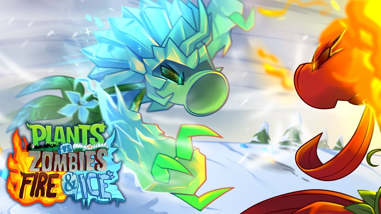 Fight Fire with Ice (Pvz: Fire and Ice) - Pvz Speedpaint - YouTube