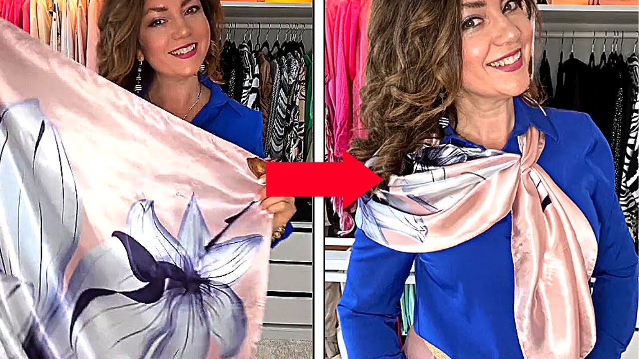 5 Spring Awesome Ideas for Using a Scarf Around Your Neck | Tips ...