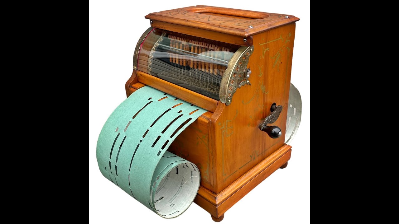 "The Musical Marvel" Organina Organette - YouTube