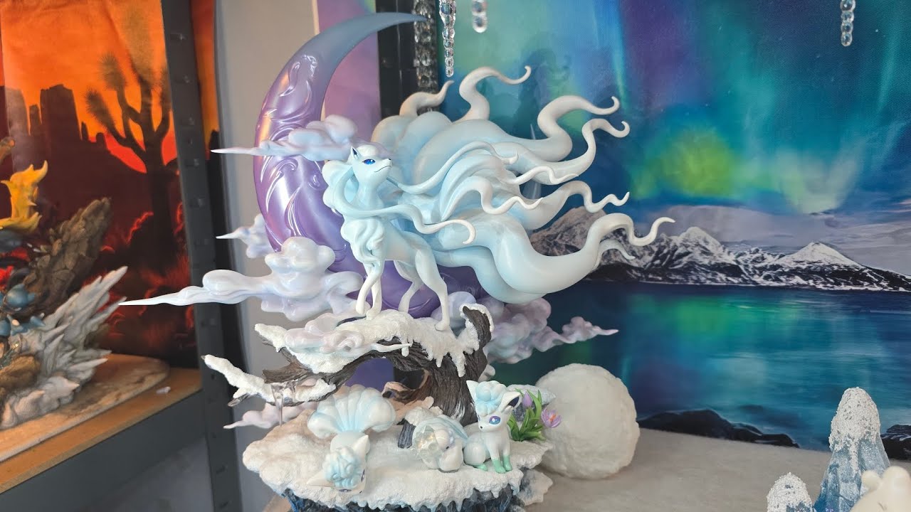 Moon shadow studio Ninetales - YouTube