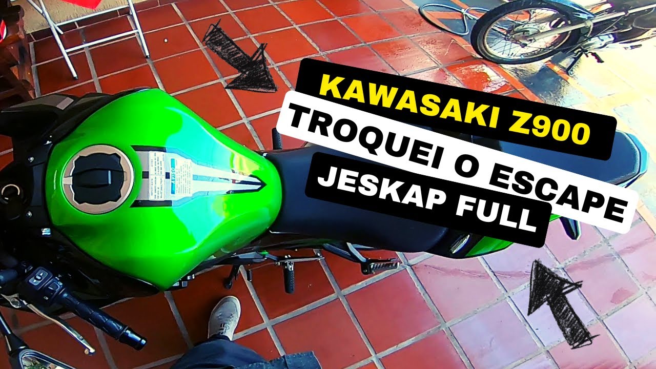 Kawasaki Z900 2022 - Ronco Original X Jeskap Full - YouTube