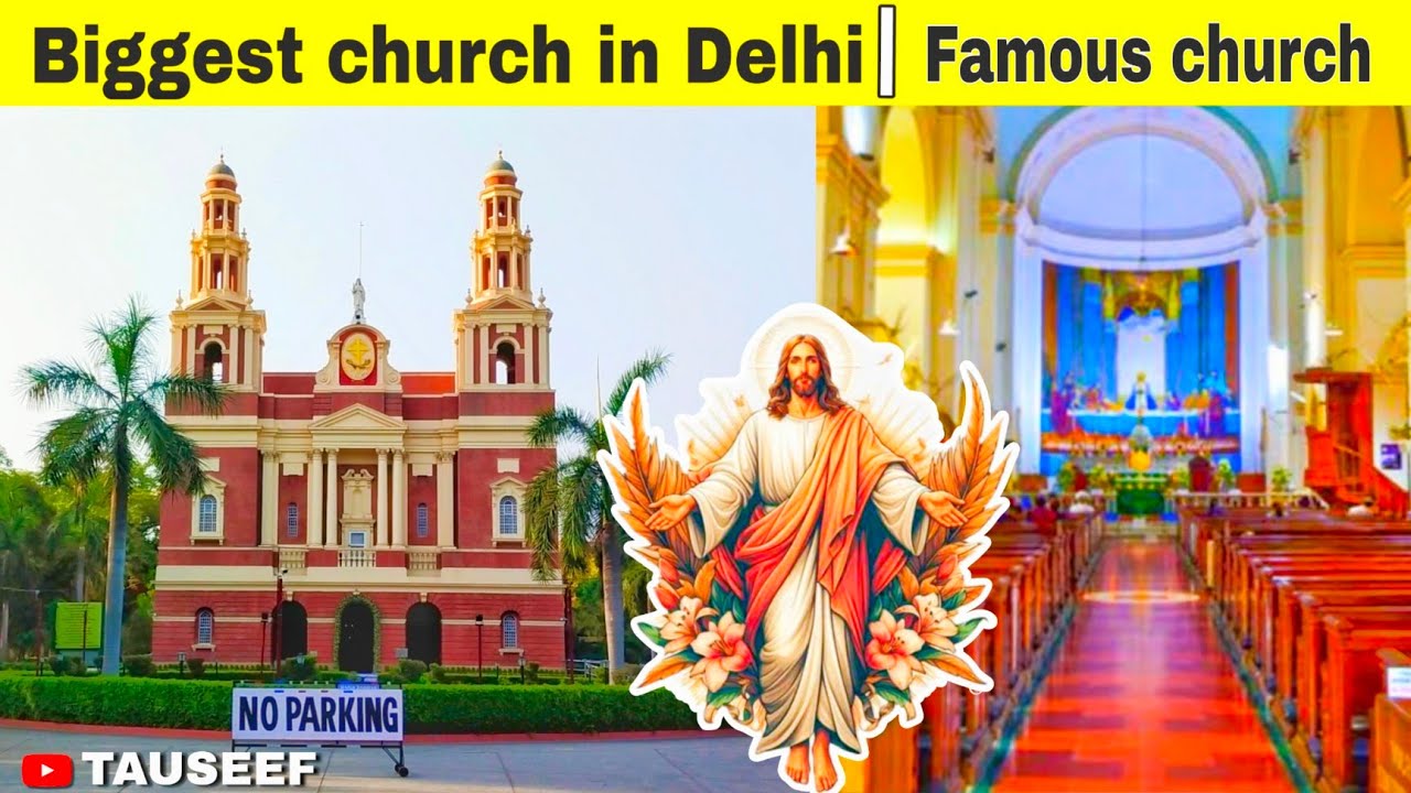 Biggest Church in Delhi | Famous Church Delhi " Sacred Heart Cathedral ...