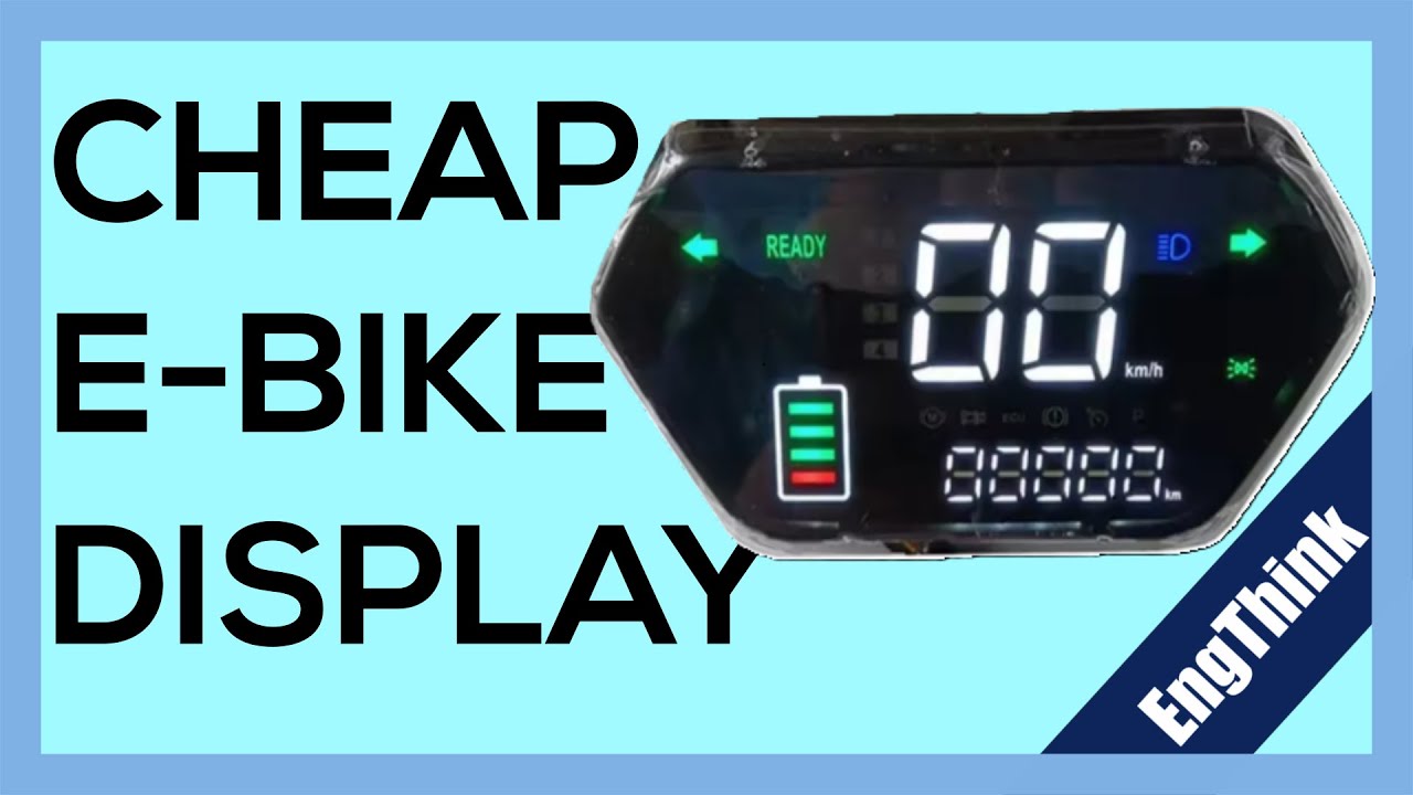 Is This Cheap eBike Universal Display Worth It? Full Demo! - Wiring ...