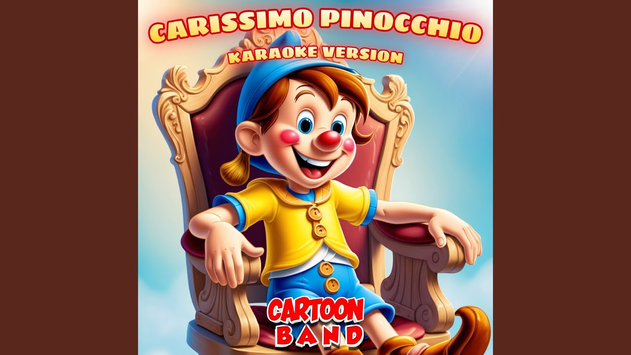 Carissimo Pinocchio (Karaoke Version) - YouTube