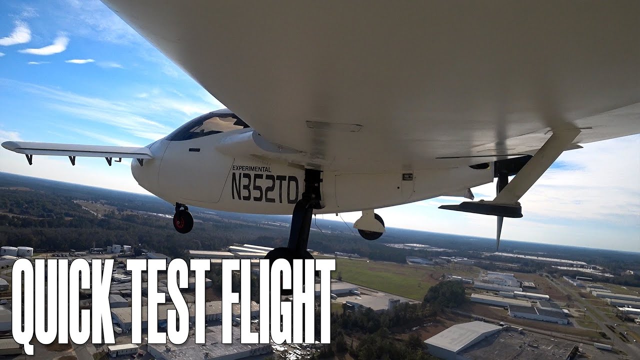 Quick Test Flight - Flying the Raptor Prototype - YouTube