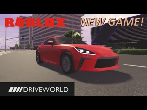 NEW RACING GAME - Roblox (Drive World) - YouTube