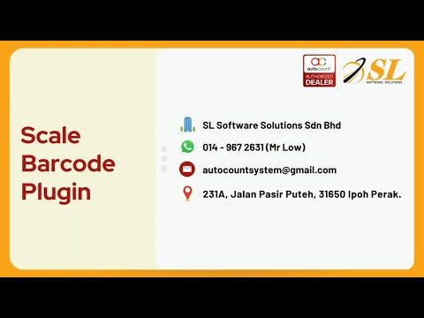 (ENG) Revolutionize Your Sales! 🚀 The AutoCount Scale Barcode Plugin ...