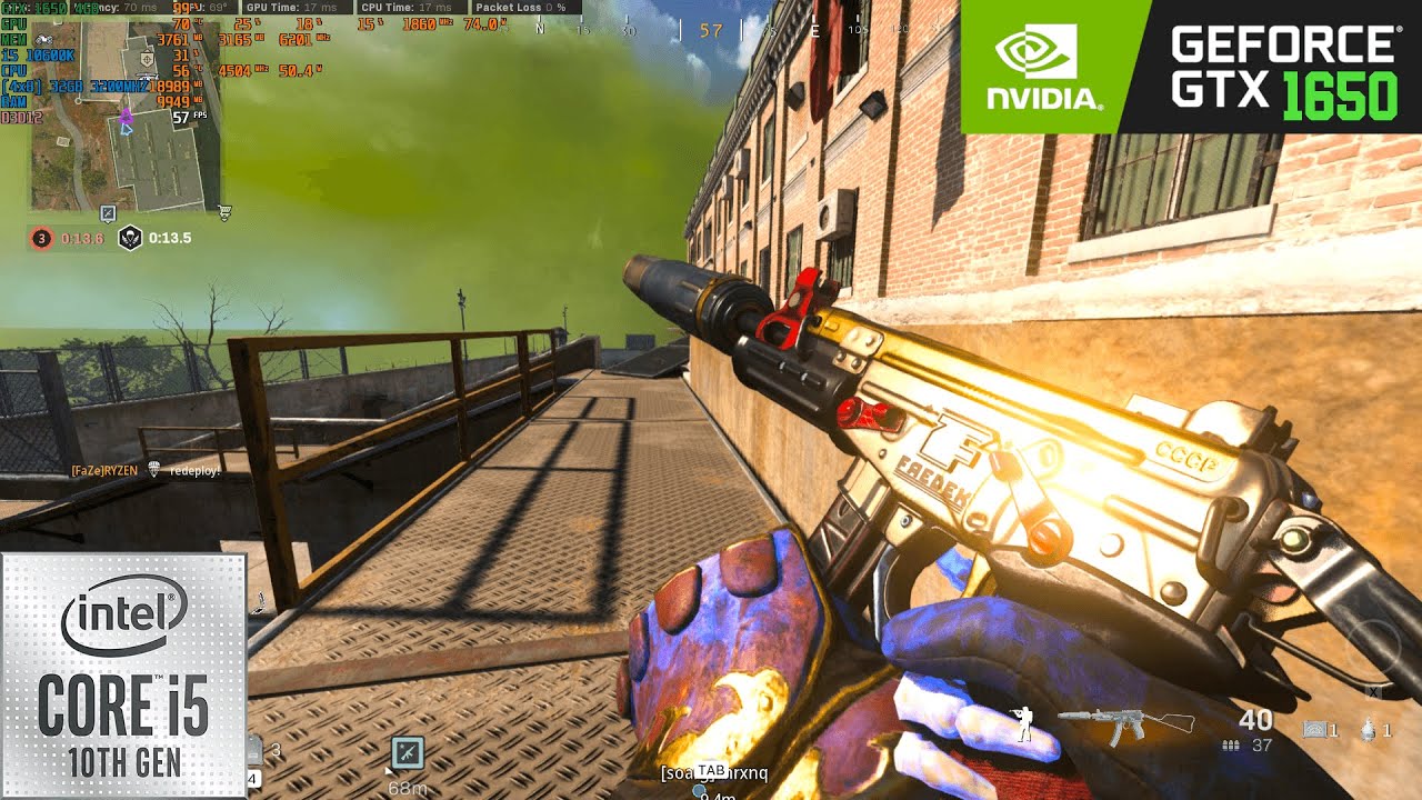 Call of Duty : Warzone | GTX 1650 4GB ( High Settings ) - YouTube