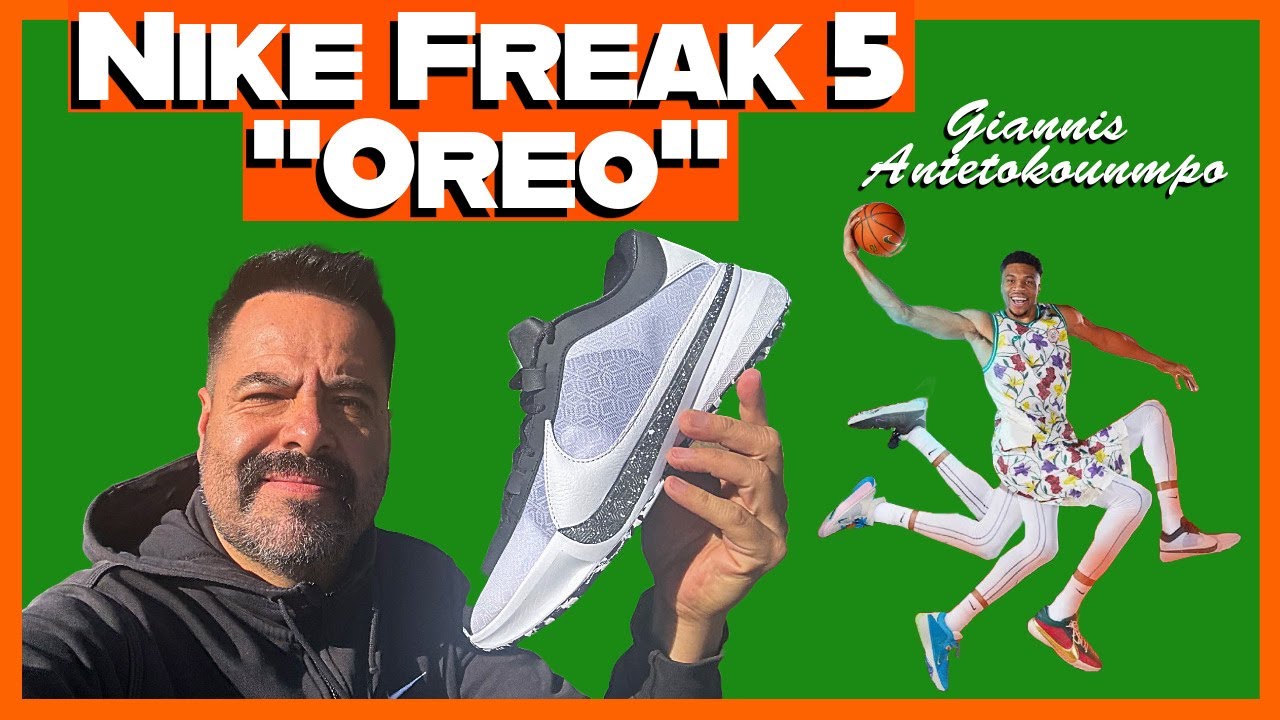 Nike Freak 5, Giannis Antetokounmpo Review + On feet #nikebasketball # ...