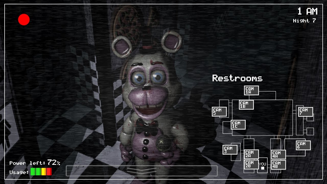 Helpy replaced the Freddy Fazbear in FNaF 1! Stylized Helpy! (FNaF 1 ...