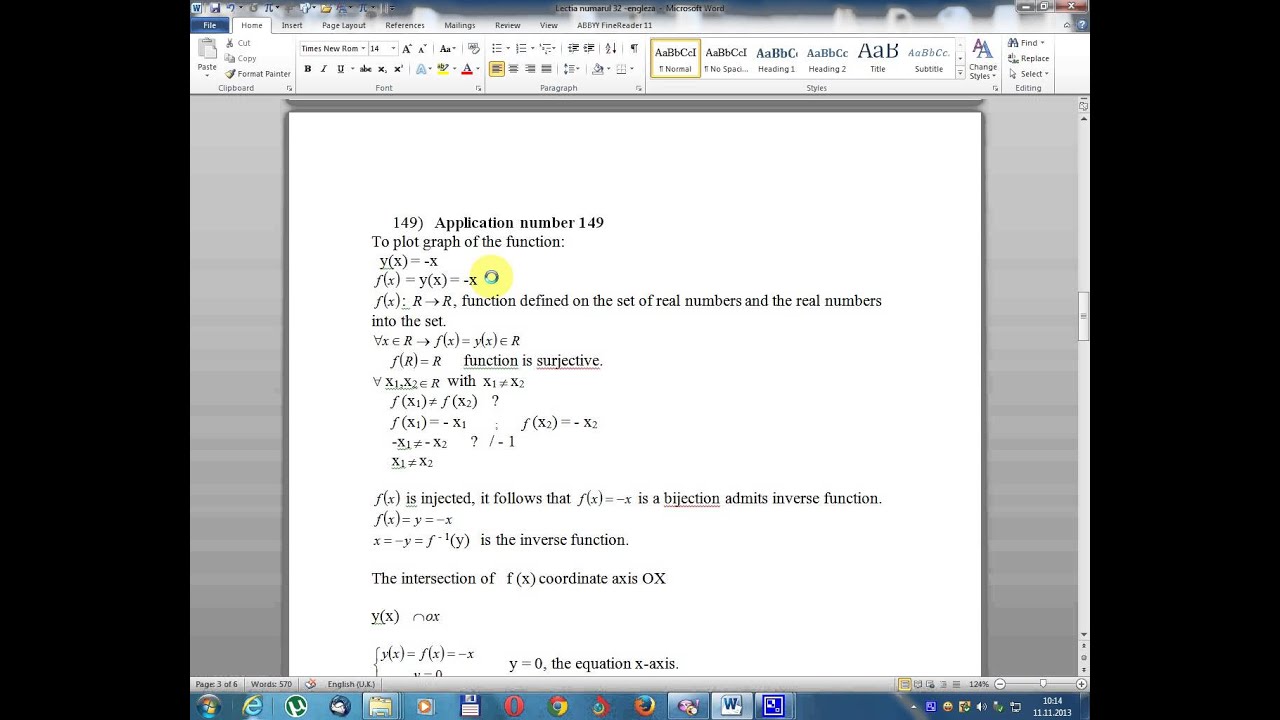Lesson 32-Math Analysis -Volume 1 - YouTube