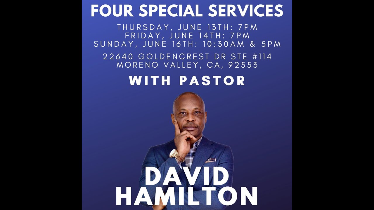 6-16-24 Service Pastor David Hamilton l "The Father's Heart" I Sunday ...