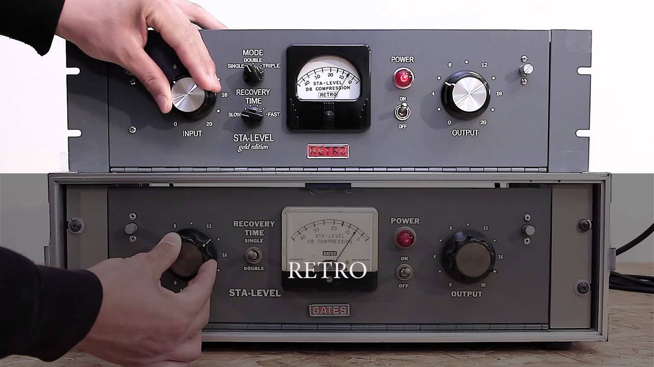 RETRO Instruments VS GATES Sta-Level pt2 Vocal&Guitar - YouTube
