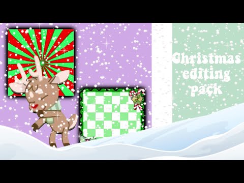 Christmas editing pack (overlays , audios , fonts and more!) - YouTube