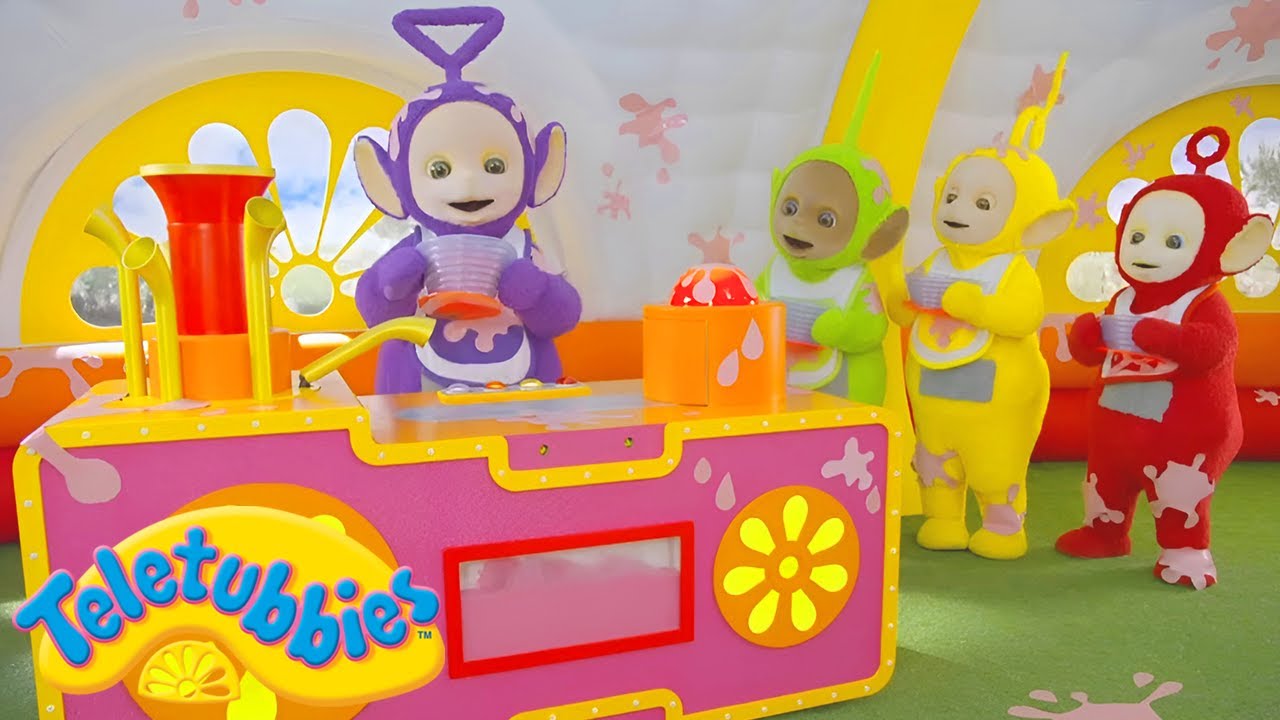 Messy Tap Explosion! Wake Up with the Teletubbies | Toddler Learning ...