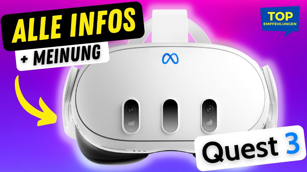Meta Quest 3 - Alles was du wissen musst! - YouTube
