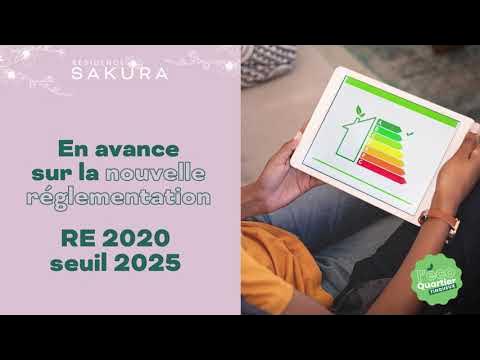 Résidence Sakura - Reims Tinqueux - Ecoquartier Le Grand Parc - YouTube