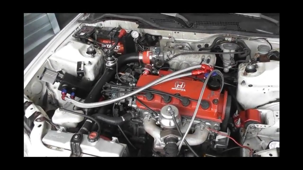 TURBO D16Z6 FIRST DRIVE!!! - YouTube