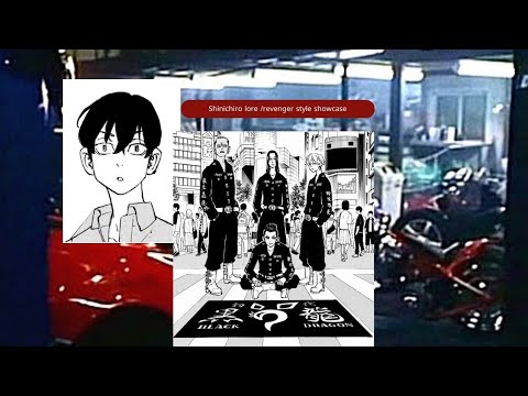 Shinichiro lore /revenger style showcase tokyo saga - YouTube