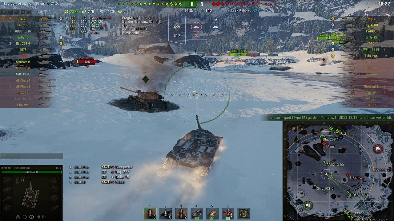 World of Tanks IS-7 - YouTube