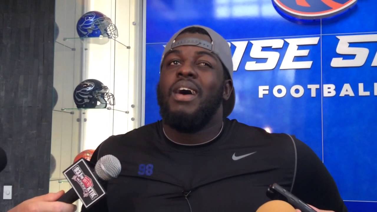 Boise State DT Antoine Turner, Aug. 20 - YouTube