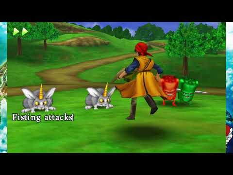 Dragon Quest VIII | Fisticuffs Only Challenge - Part 2: Waterfall Cave ...