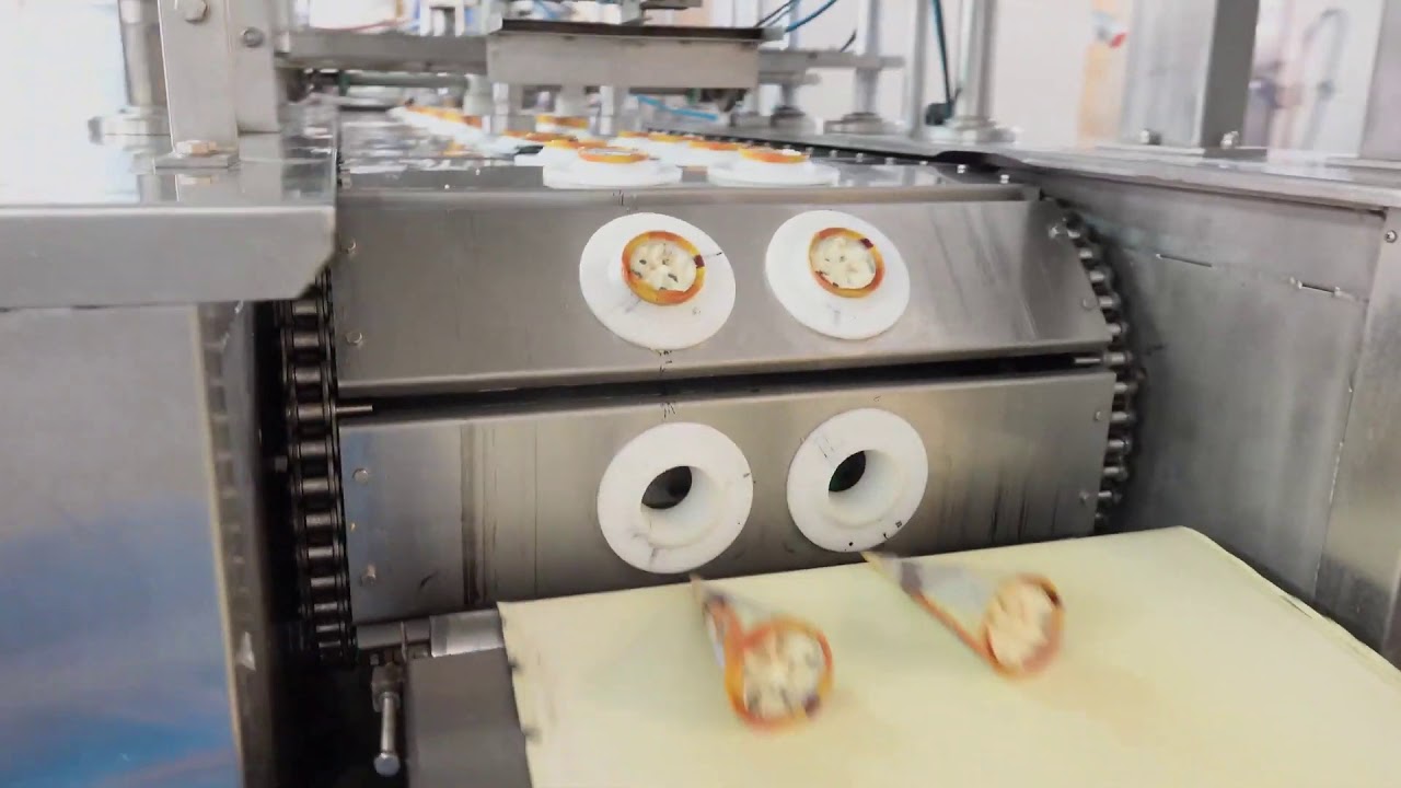 Ice Cream Production Line - YouTube