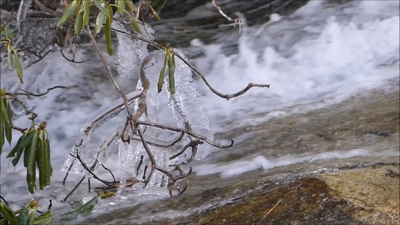 North Harper's Creek Chestnut Falls N.C. 1-31-2018 - YouTube