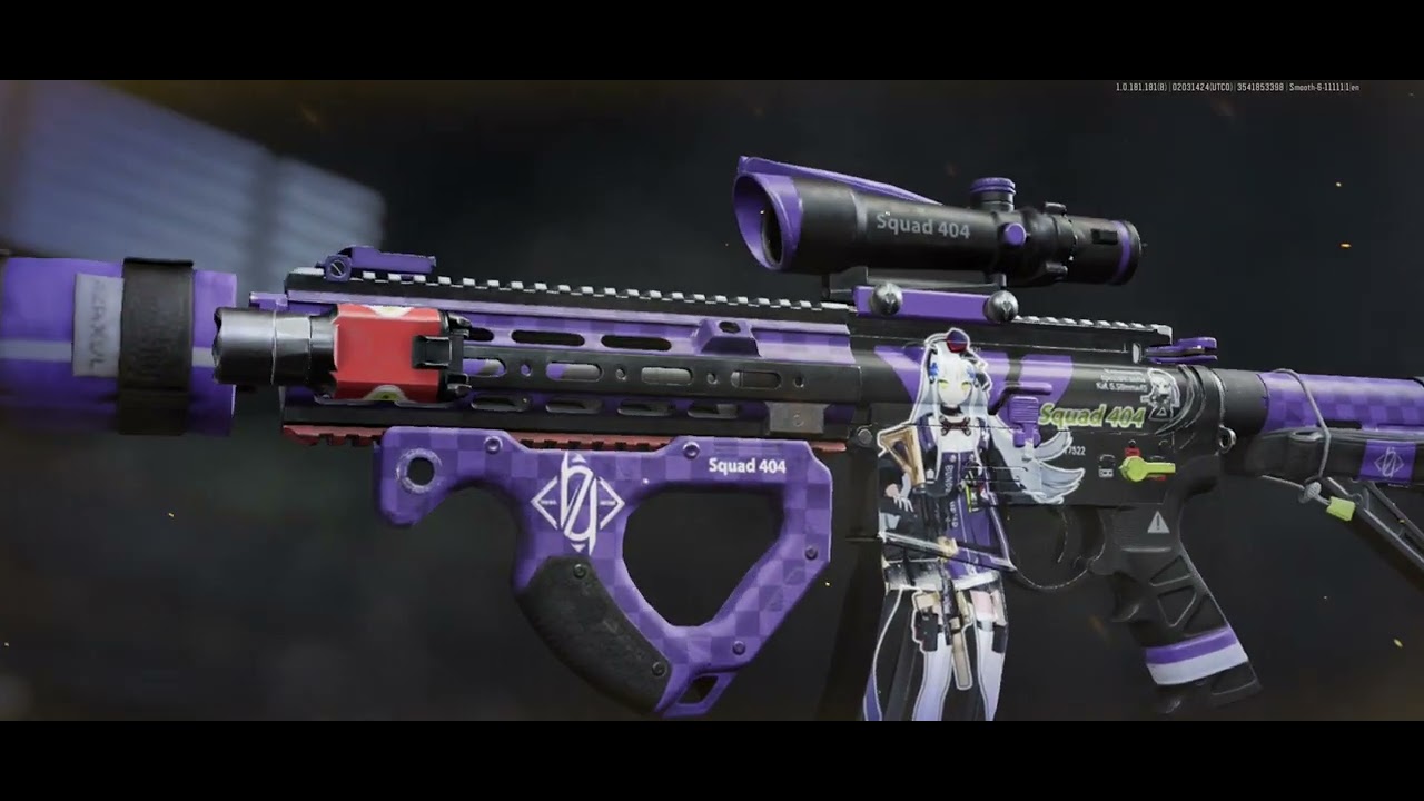 getting girls frontline H416 skin in arena breakout - YouTube