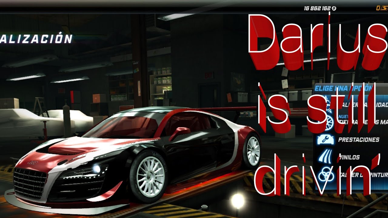 AUDI R8 Lemans :-) reborn Darius to drift - YouTube